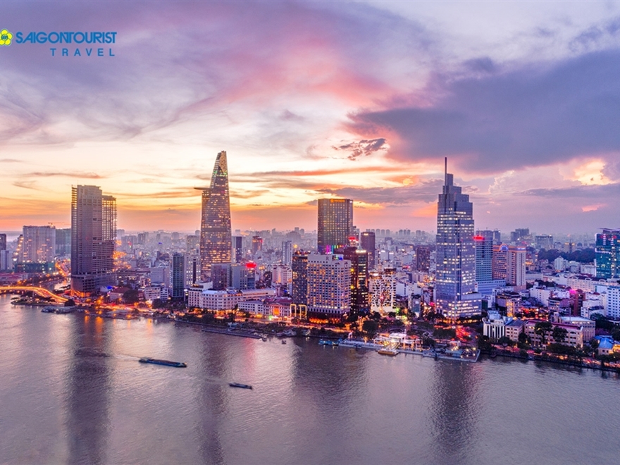 Saigon Sunset By Speedboat
